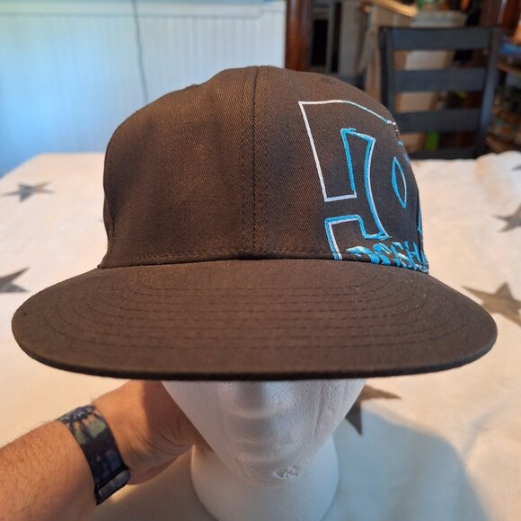 DC | Accessories | Dc Shoe Co Hat Fitted Adult Lxl Cap Black Blue ...